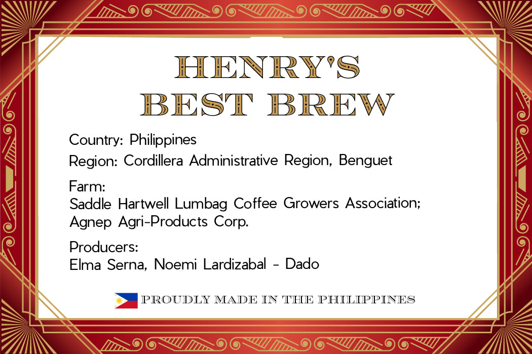 Henry's Best Brew — thevault.ph