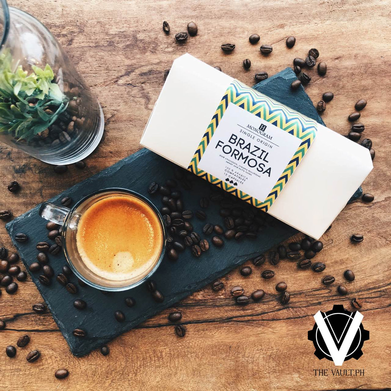 Monogram Nespresso® Compatibles Single origin Arabica Brazil — thevault.ph