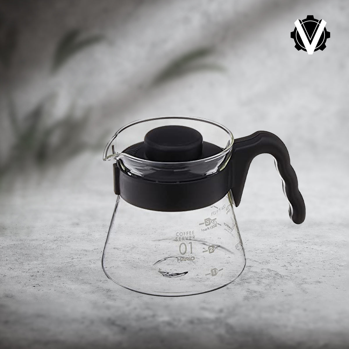 Hario V60 Glass Range Server 01, 360ml — thevault.ph